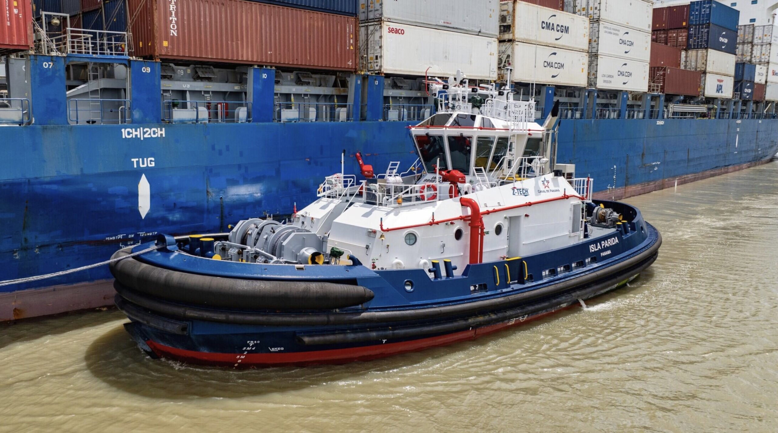 Dos nuevos remolcadores a la flota del Canal - Panorama Marítimo y ...